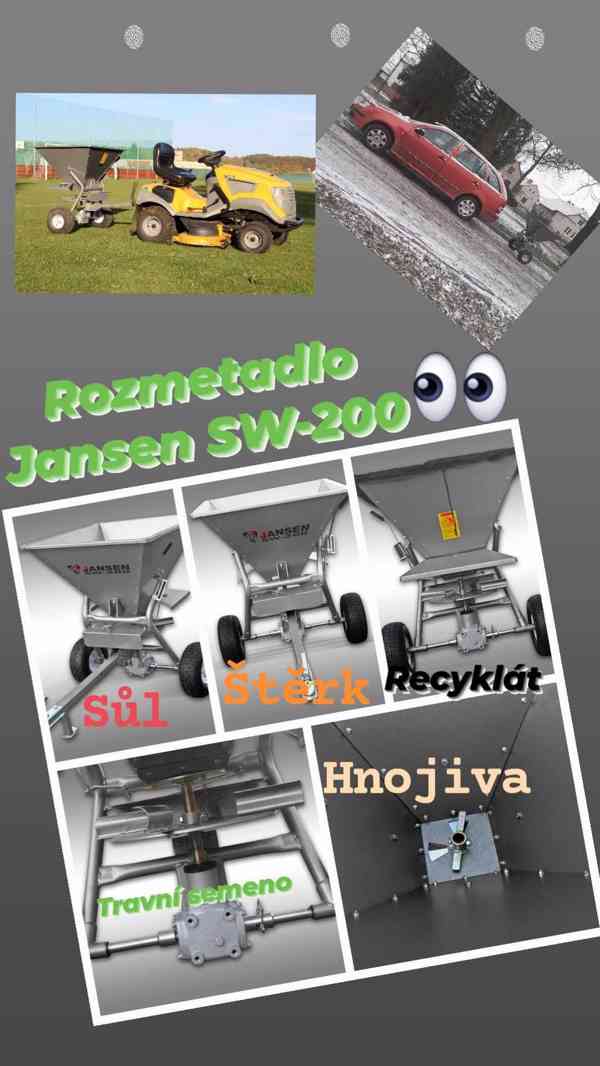 Posypovač Jansen SW-200 - bazar - Hyperinzerce.cz