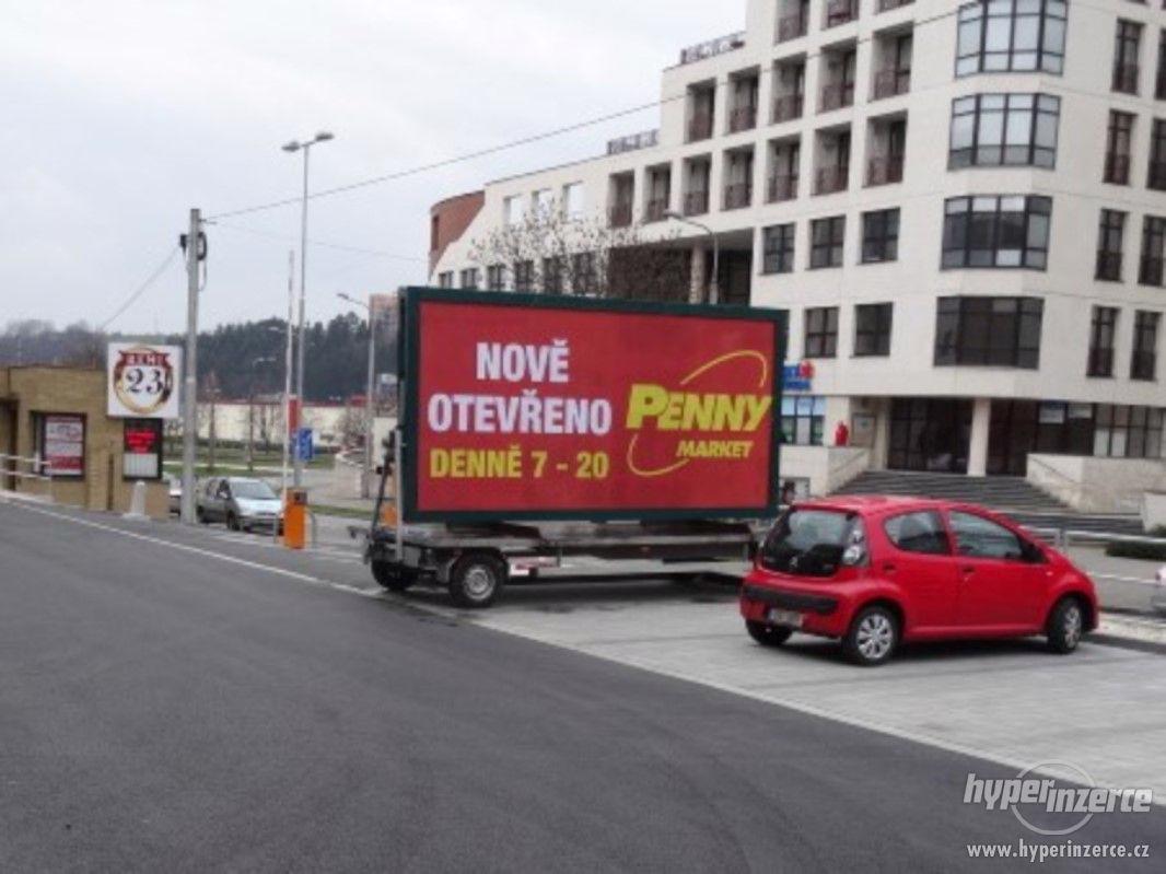 Mobilní billboard reklama přívěs mobilní i statická reklama. - bazar ...