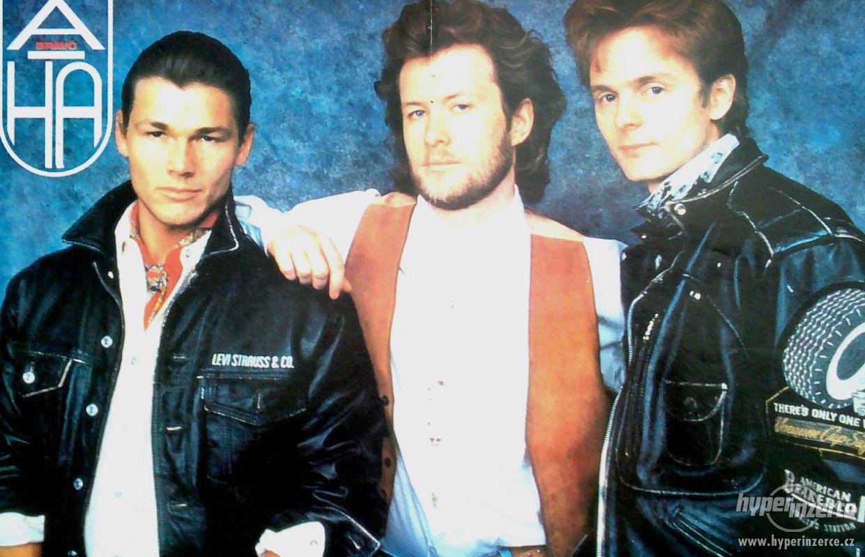 Aha - hudební kapela plakát 42 x 28 cm - bazar - Hyperinzerce.cz