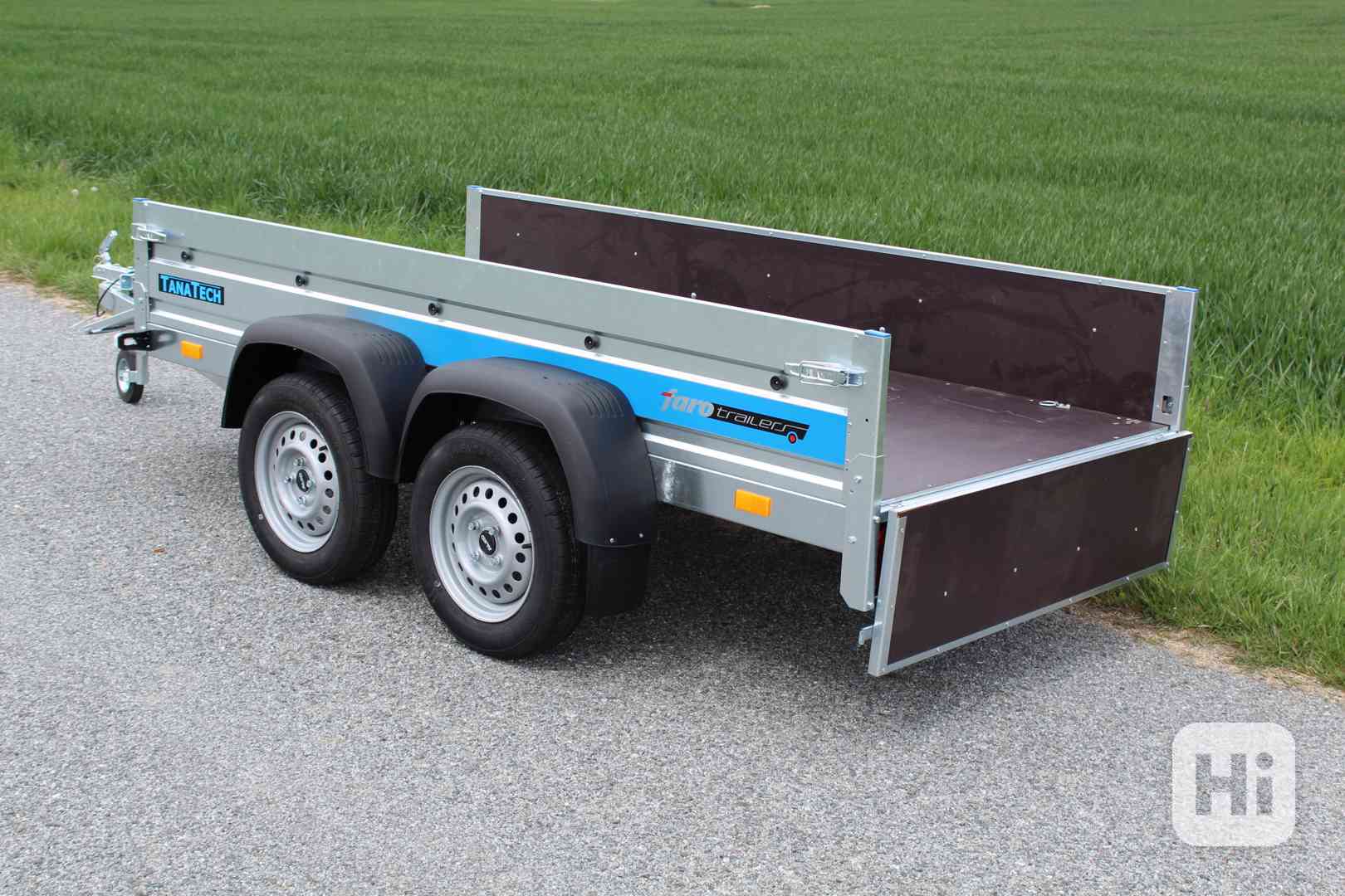 Přívěs Faro Solidus 263x125x35 750kg wood - bazar - Hyperinzerce.cz