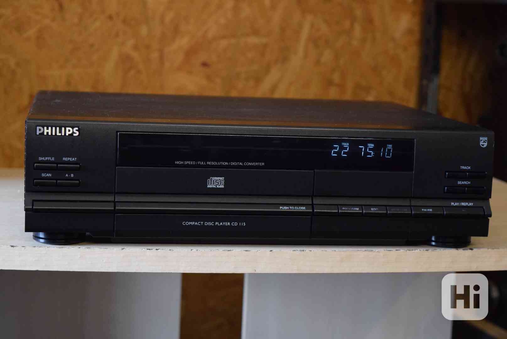 PHILIPS CD 115 KVALITNÍ CD PŘEFRÁVAČ TDA1543 !! - bazar - Hyperinzerce.cz