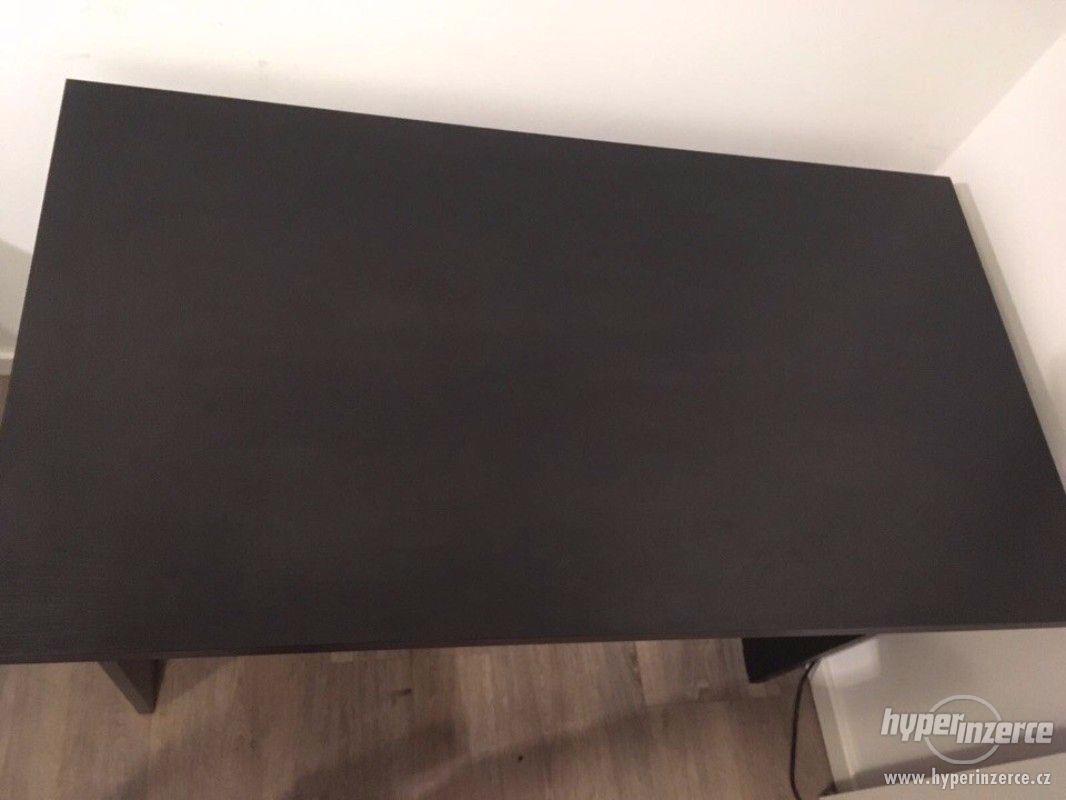 Psací stůl černa barva - bazar - Hyperinzerce.cz