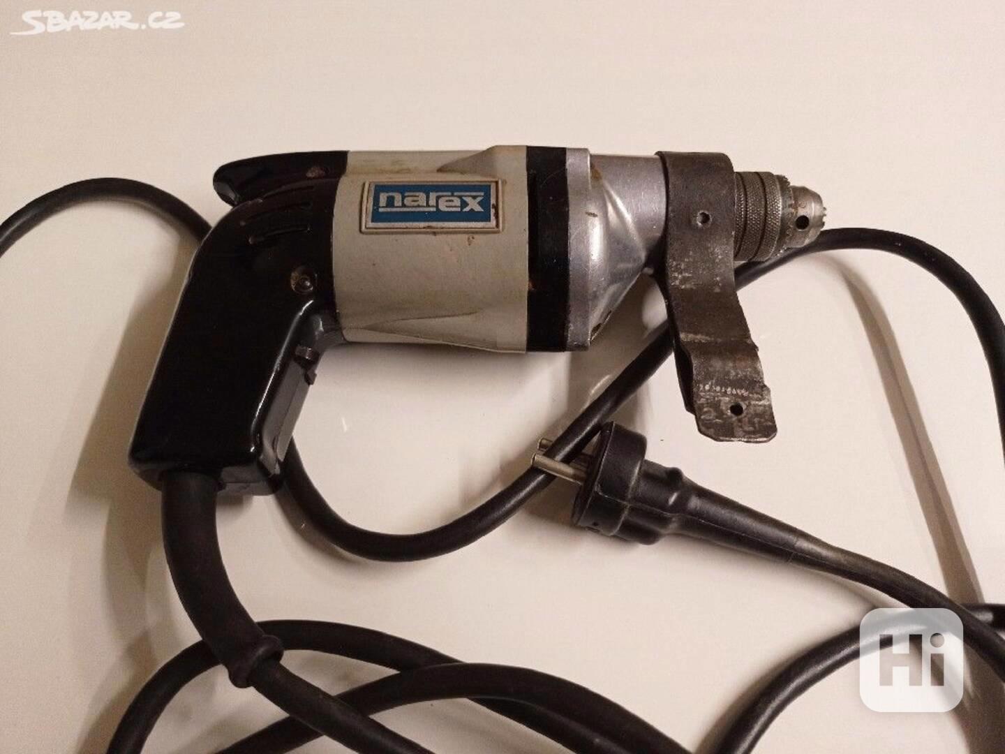 příklepová vrtačka Narex EV 006D z doby ČSSR - bazar - Hyperinzerce.cz