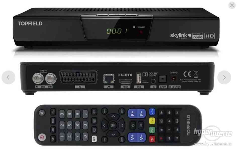 Satelitní komplet parabola + 2x Topfield HD + 2x kabely - bazar ...