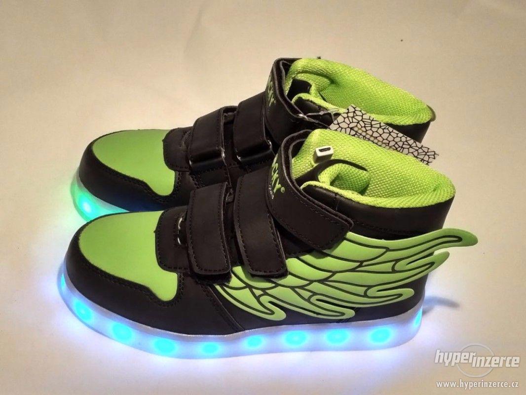 Svíticí LED boty - bazar - Hyperinzerce.cz