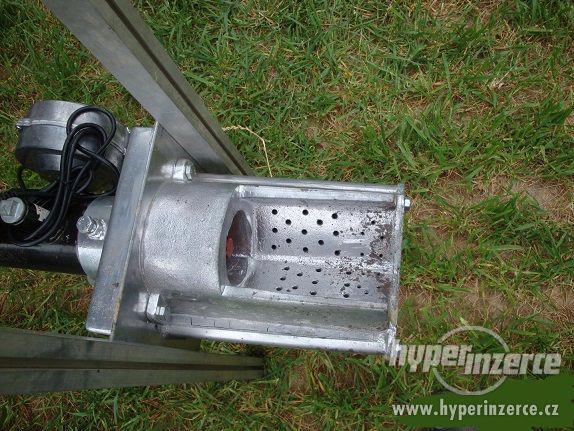 univerzální hořák 27 kW na pelety, uhlí, obilí, atd - bazar ...