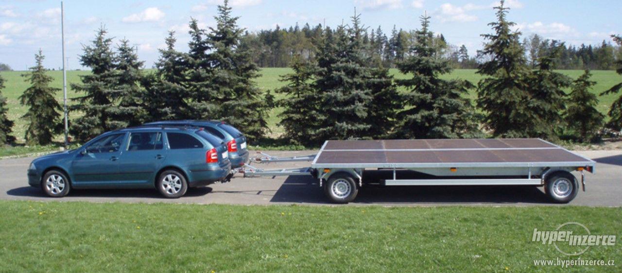 Točnicový přívěs za osobní automobil - bazar - Hyperinzerce.cz