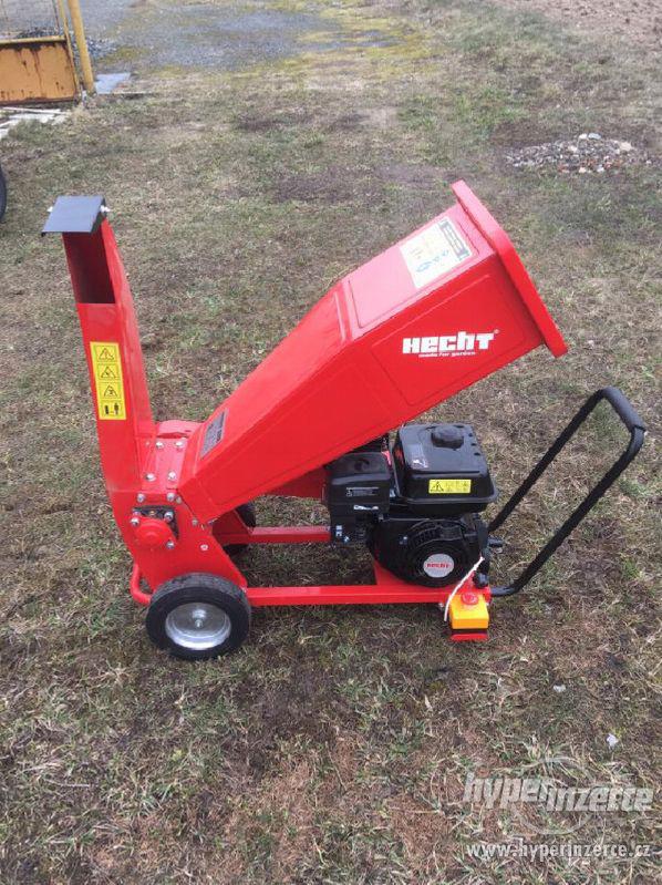 Hecht 6208 motorový drtič - bazar - Hyperinzerce.cz