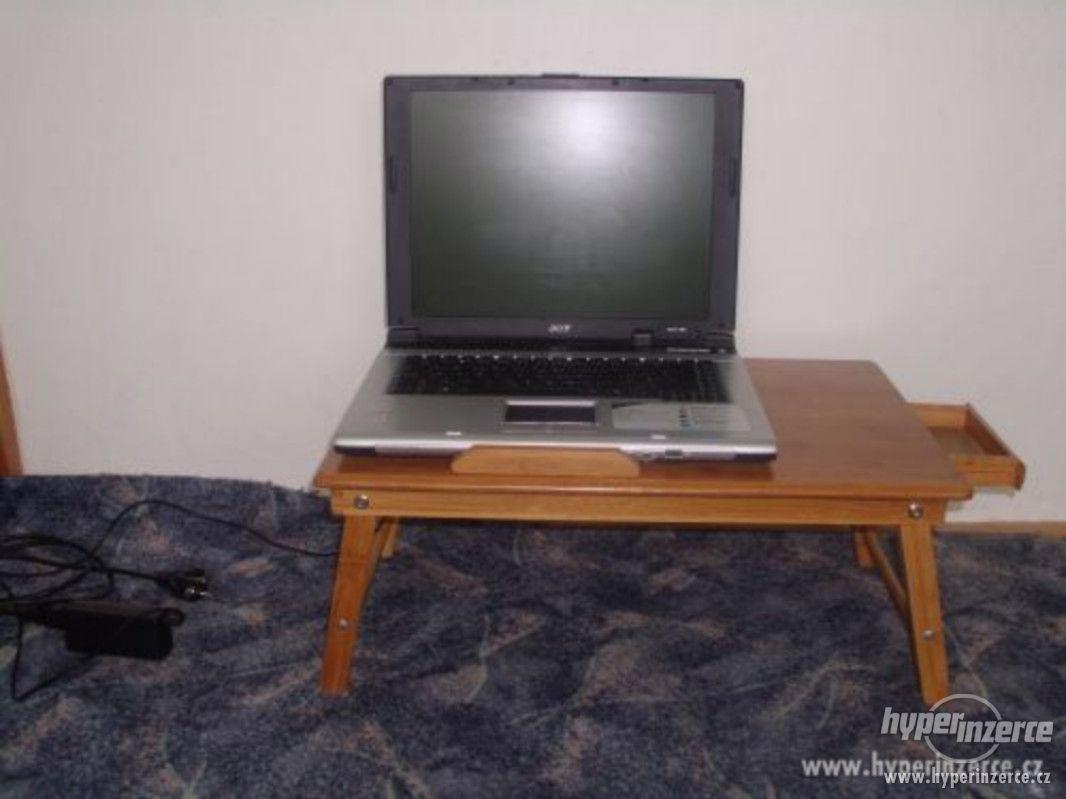 Bambusový stolek pod notebook - bazar - Hyperinzerce.cz