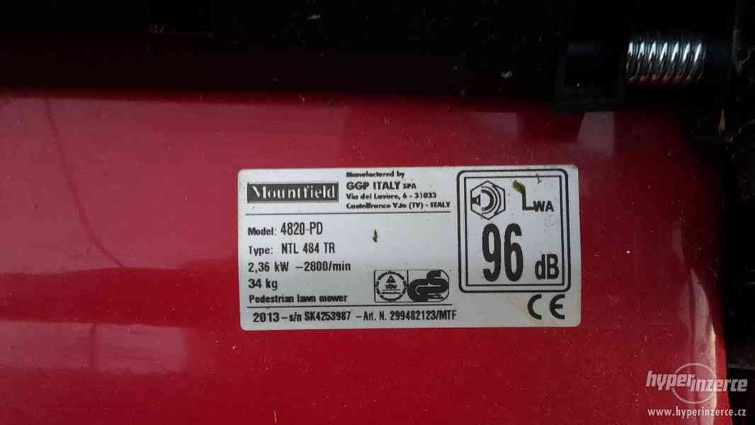 Sekačka na trávu MTF 4820 PD/NTL 484 TR - bazar - Hyperinzerce.cz