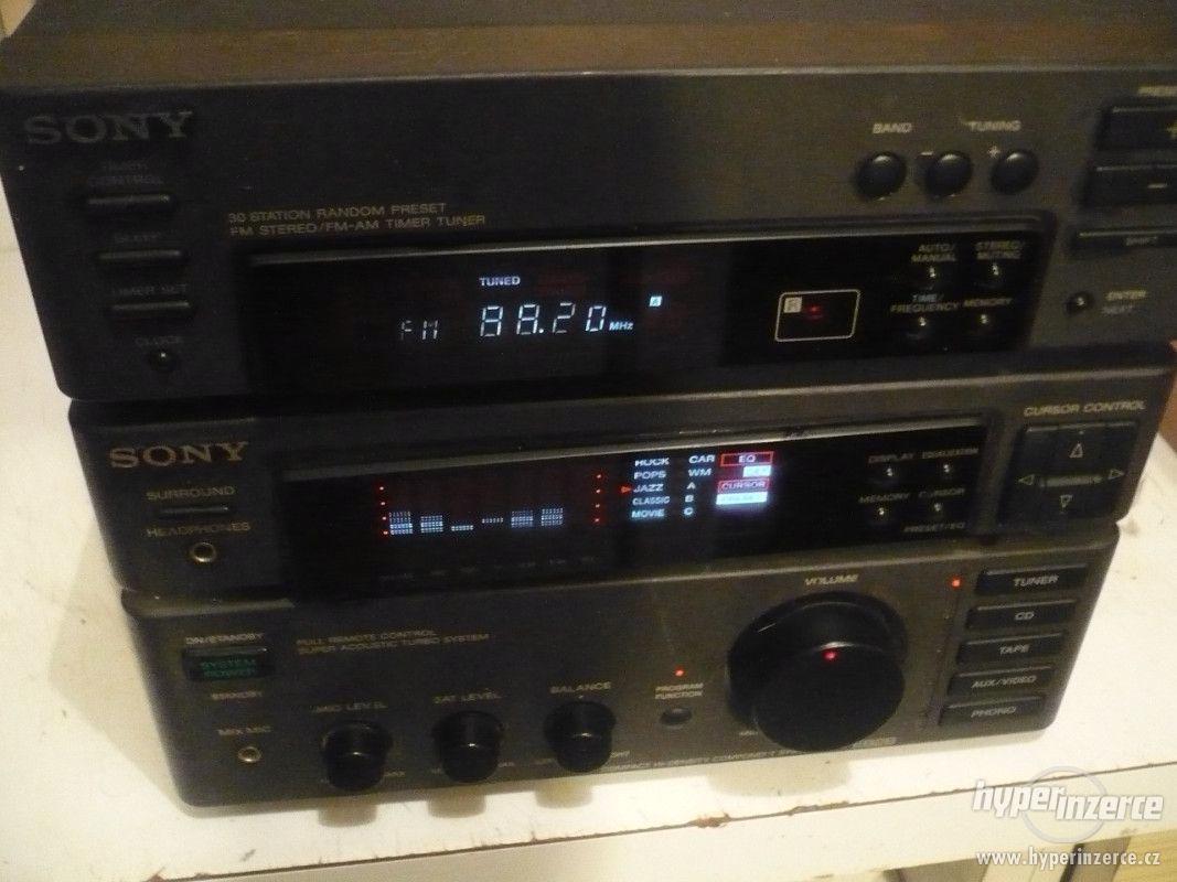 Zesilovač s tunerem typ Sony FH-E 828 dobře fungující - bazar - Hyperinzerce.cz