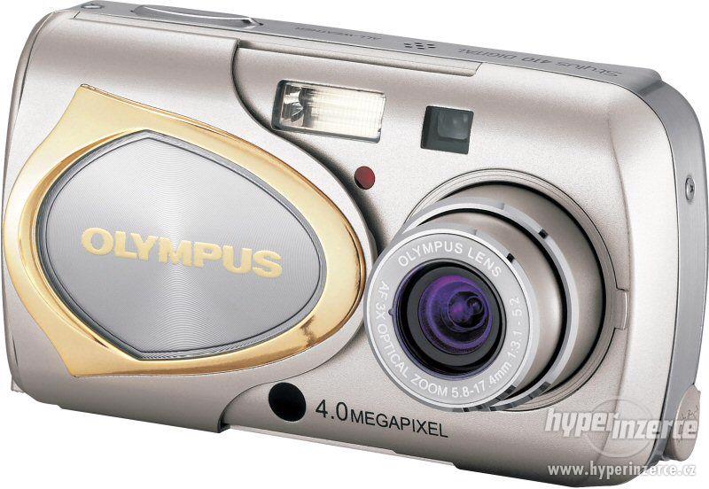 DIGITÁLNÍ FOTOAPARÁT OLYMPUS GOLD LEVNĚ - bazar - Hyperinzerce.cz