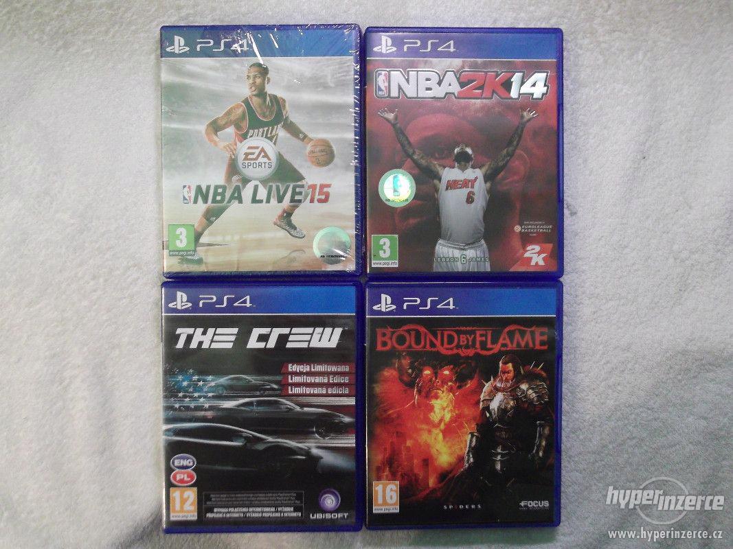 Hry na Playstation 4 - Více fotek - bazar - Hyperinzerce.cz