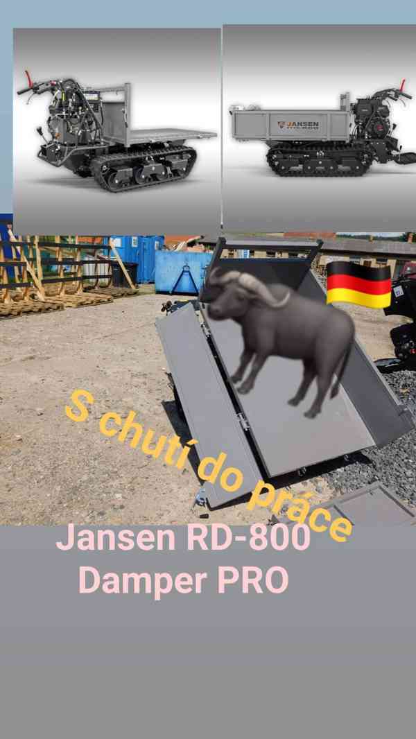 Jansen RD-800 damper dumper PRO - bazar - Hyperinzerce.cz
