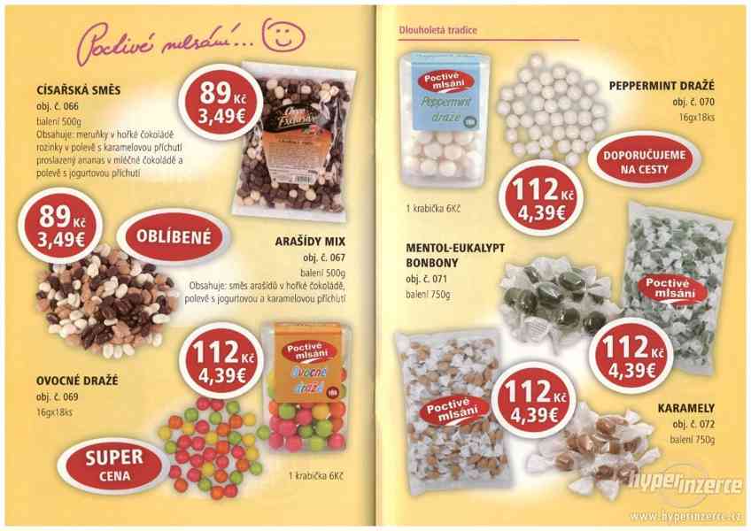 České cukrovinky - bazar - Hyperinzerce.cz