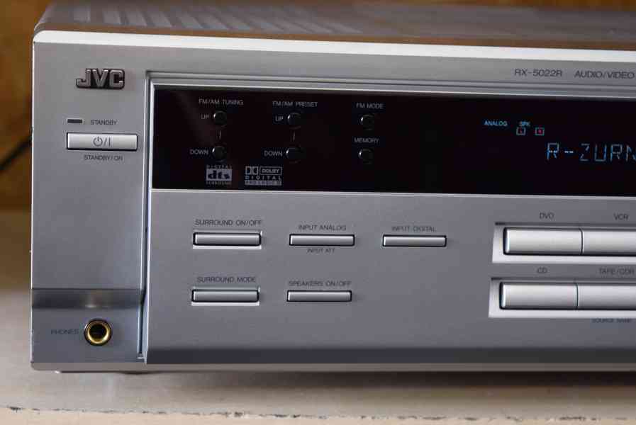JVC RX-5022R VÝBORNÝ AV / STEREO RECEIVER S RDS 4 - bazar - Hyperinzerce.cz