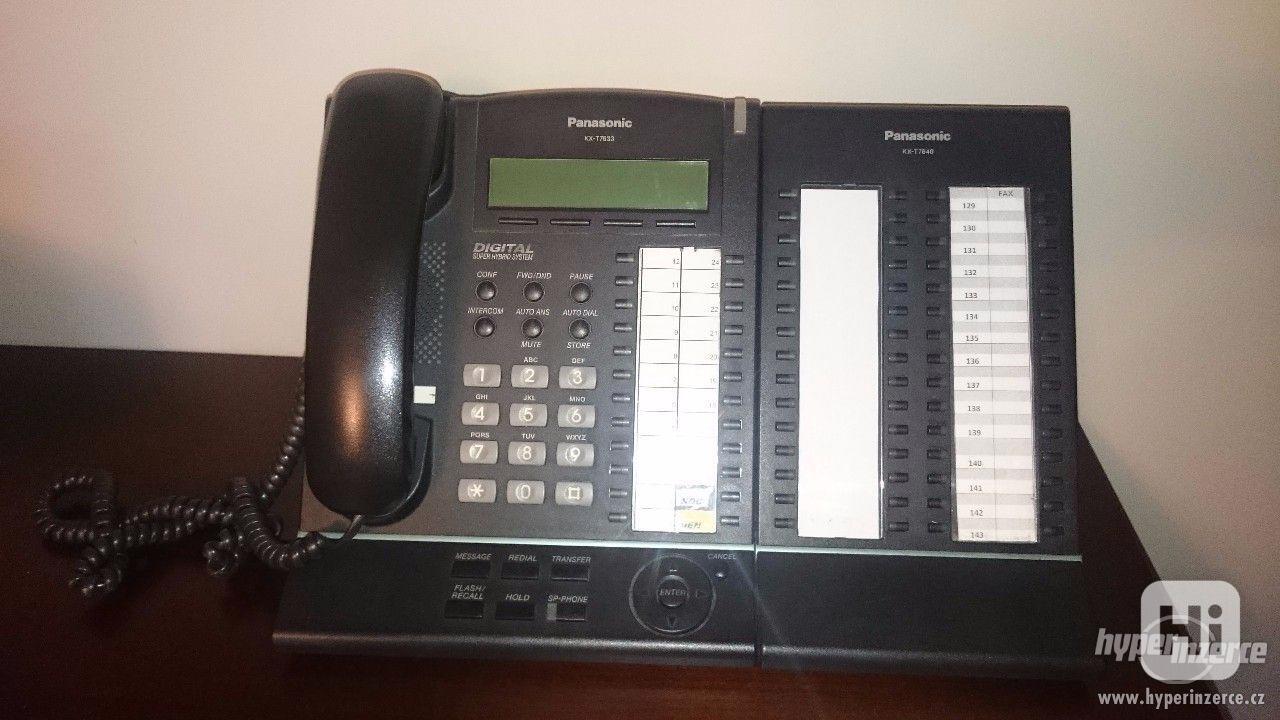 PANASONIC KX-T7633 + konzole PANASONIC KX-T 7640 - bazar - Hyperinzerce.cz