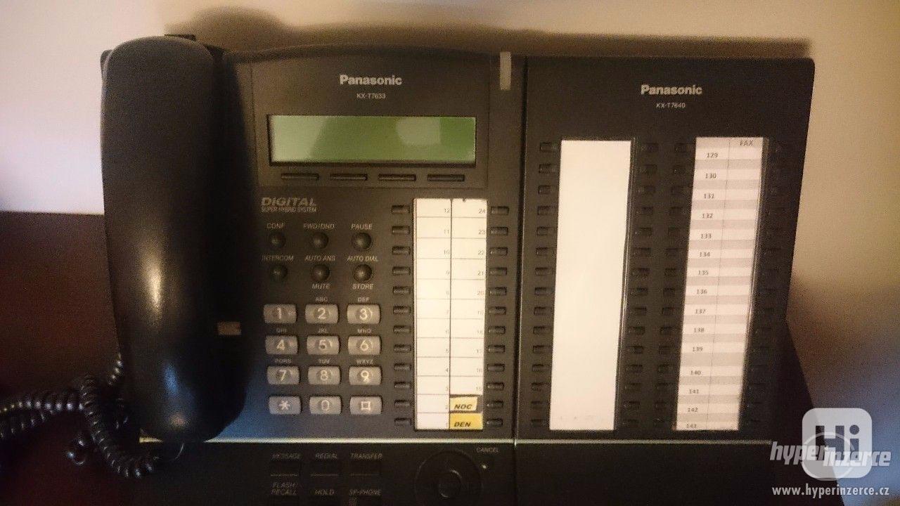 PANASONIC KX-T7633 + konzole PANASONIC KX-T 7640 - bazar - Hyperinzerce.cz
