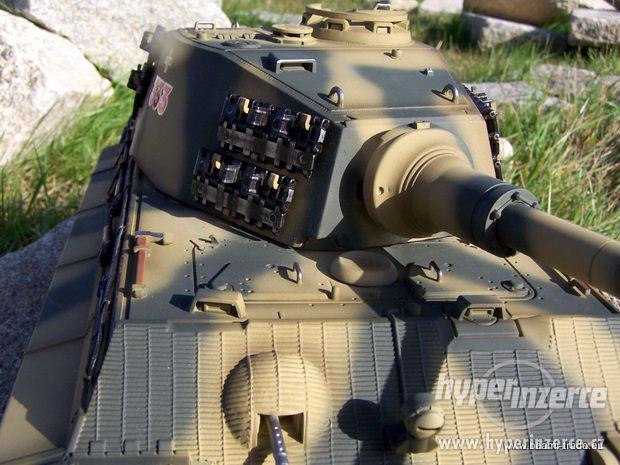 NOVÝ Kovový RC model tanku Tiger II. King Tiger z ed. Torro - bazar ...