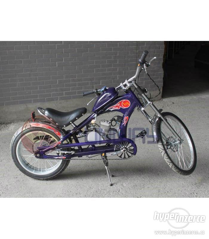 Moto kolo Chopper 80cc modré nové zabalené mohu poslat - bazar ...