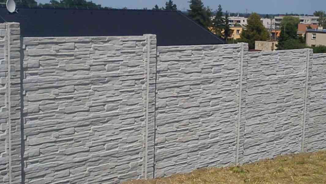 Betonový plot - bazar - Hyperinzerce.cz
