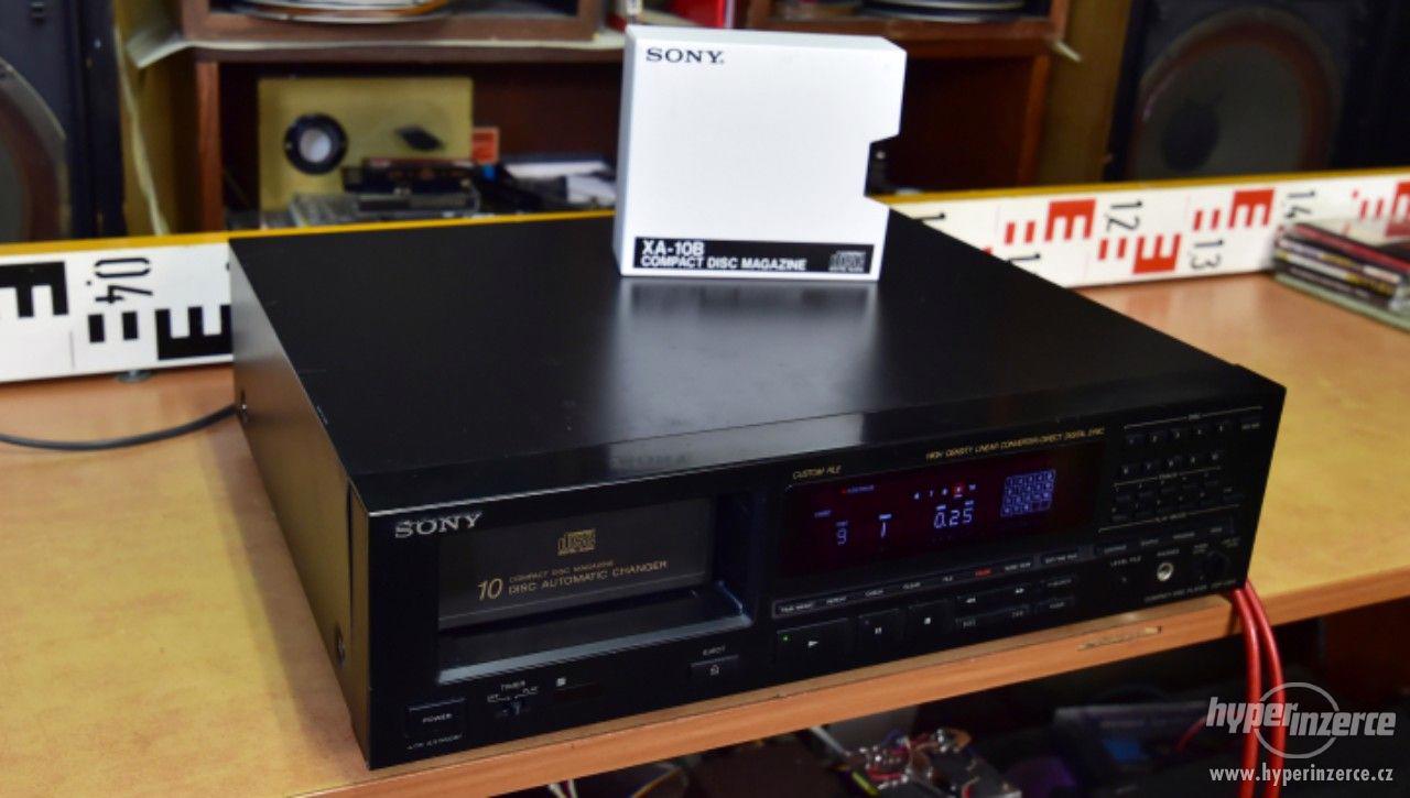 SONY CDP-C910 Compact Disc Player 10 Disc Changer - bazar - Hyperinzerce.cz