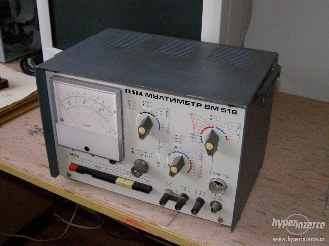 Citlivý multimetr BM518 Tesla - bazar - Hyperinzerce.cz