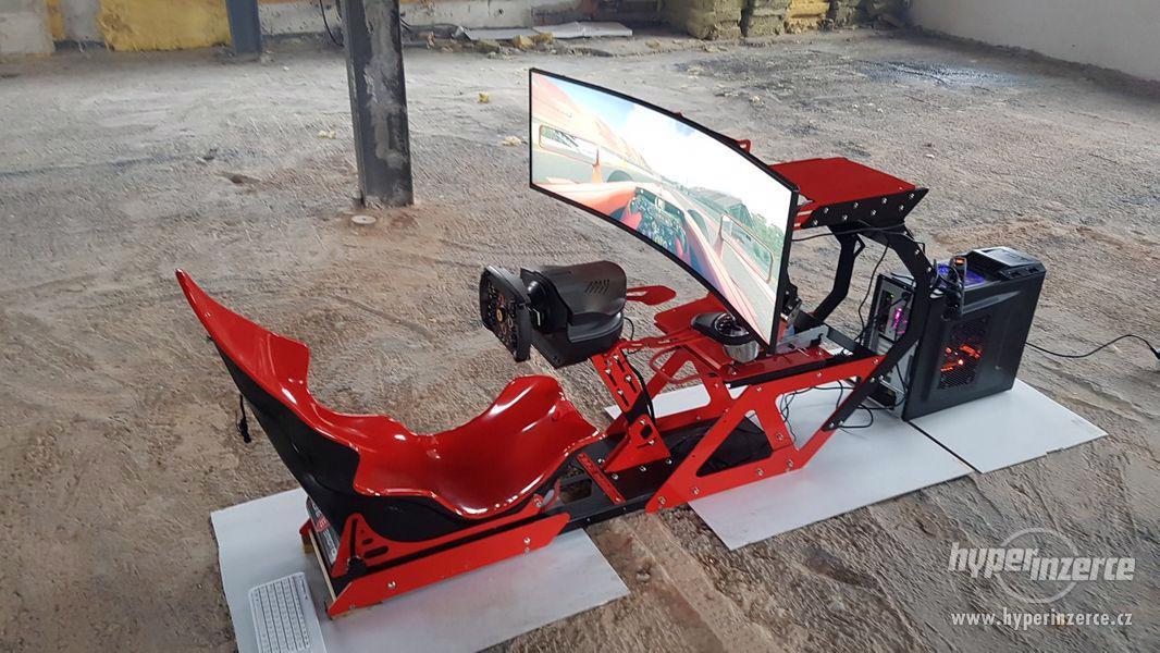 F1 trenažér / simulátor / sim racing rig - bazar - Hyperinzerce.cz