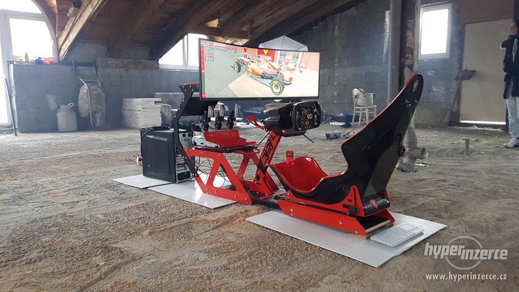 F1 trenažér / simulátor / sim racing rig - bazar - Hyperinzerce.cz