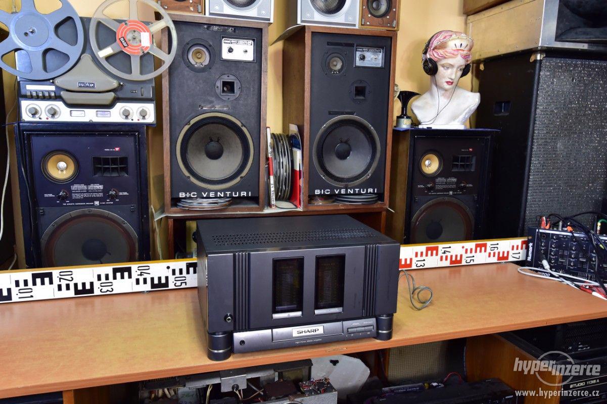 SHARP SX-8800 stereo koncový zesilovač 2x 320W upravený - bazar ...