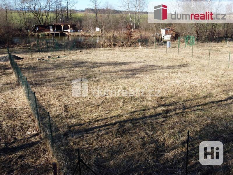 Prodej, zahrada, 548 m2, elektřina, studna, oplocení, Nová Ves - bazar - Hyperinzerce.cz