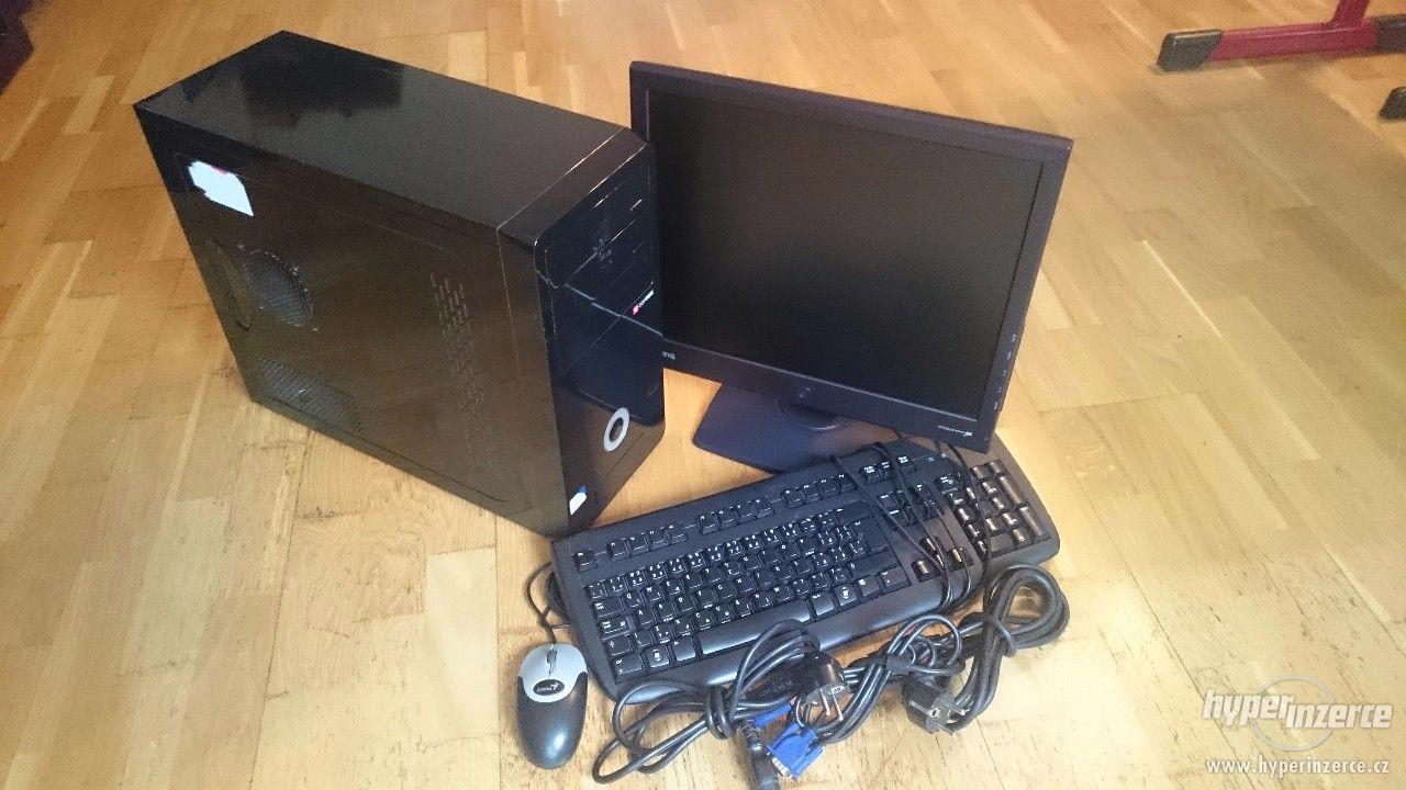 Kancelářský počítač + Monitor BenQ E700T s licence windows 7 - bazar ...
