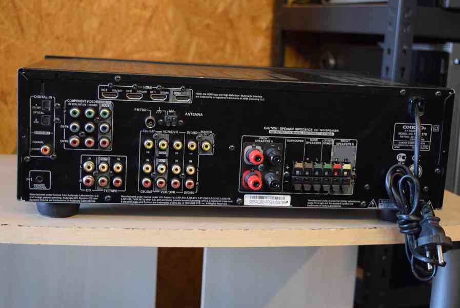 ONKYO HT-R370 LEVNÝ AV STEREO RECEIVER RDS HDMI !! - bazar ...