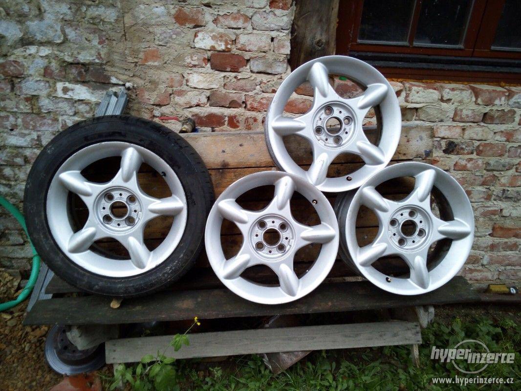 4 X Al. Disky 16"x 6,5J 4x100 MiniCooper +stred. krytky - bazar ...