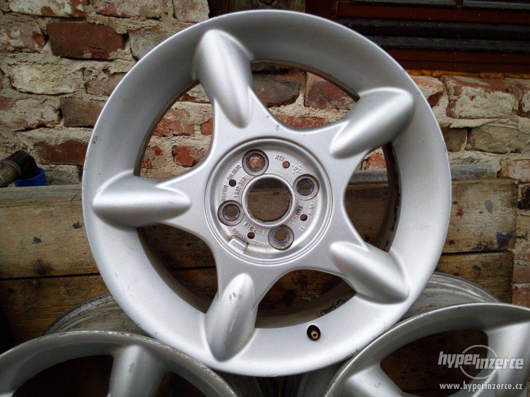 4 X Al. Disky 16"x 6,5J 4x100 MiniCooper +stred. krytky - bazar ...