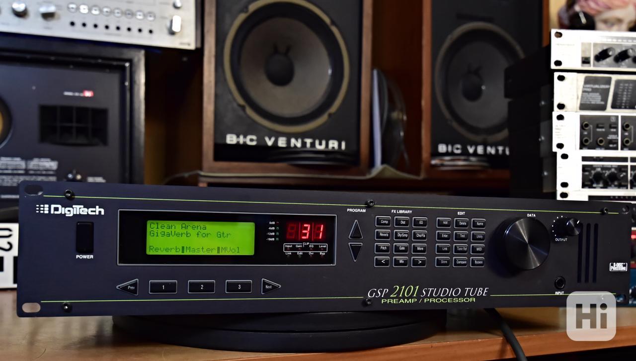 DIGITECH GSP 2101 STUDIO TUBE PREAMP EFFECTS PROCESSOR - bazar ...