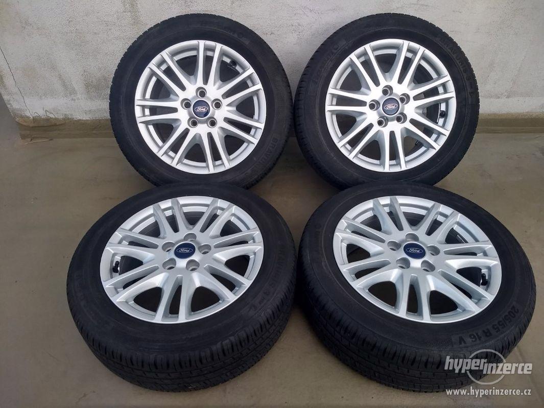 Alu kola Ford mondeo Focus 7x16 5x108 205/55R16 TOP STAV - bazar - Hyperinzerce.cz