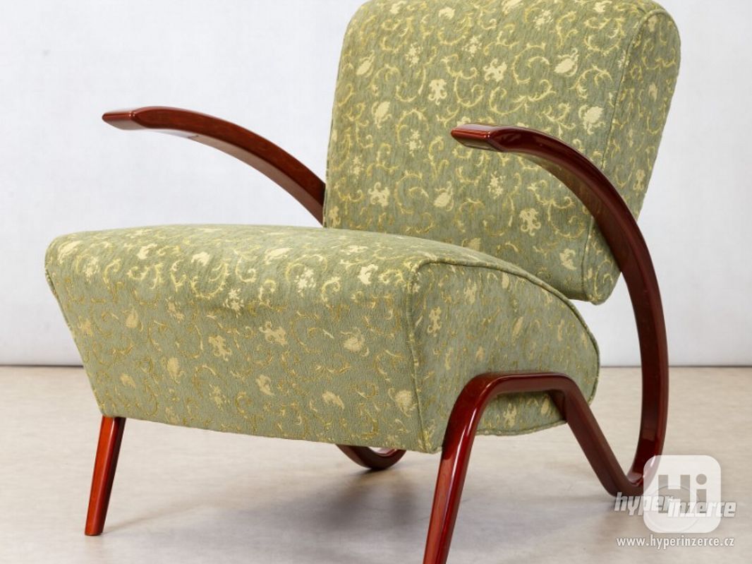 KŘESLA H-275 ,,design Jindřich Halabala - bazar - Hyperinzerce.cz