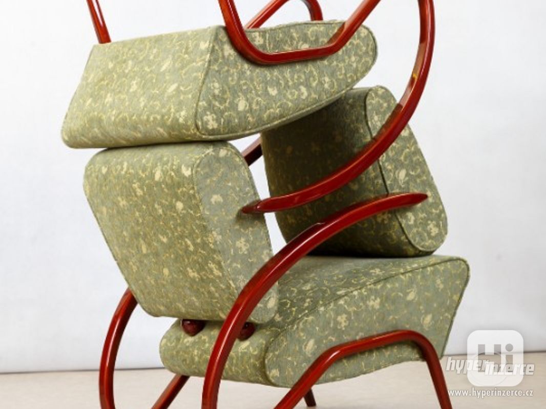 KŘESLA H-275 ,,design Jindřich Halabala - bazar - Hyperinzerce.cz