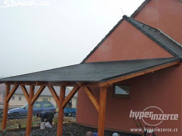 Pergola 4x3 m, přístřešek pro auto - bazar - Hyperinzerce.cz