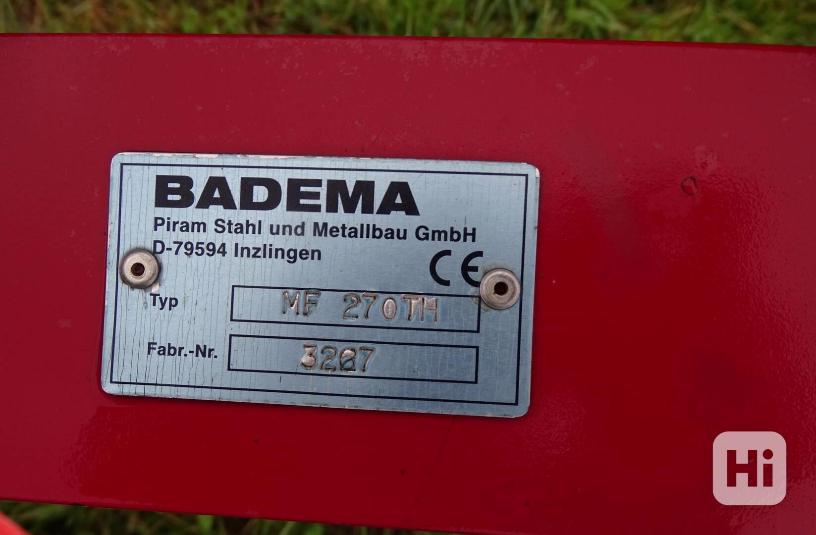 Čelní dvoulištová sekačka Badema MF 270 i na malotraktory - bazar ...