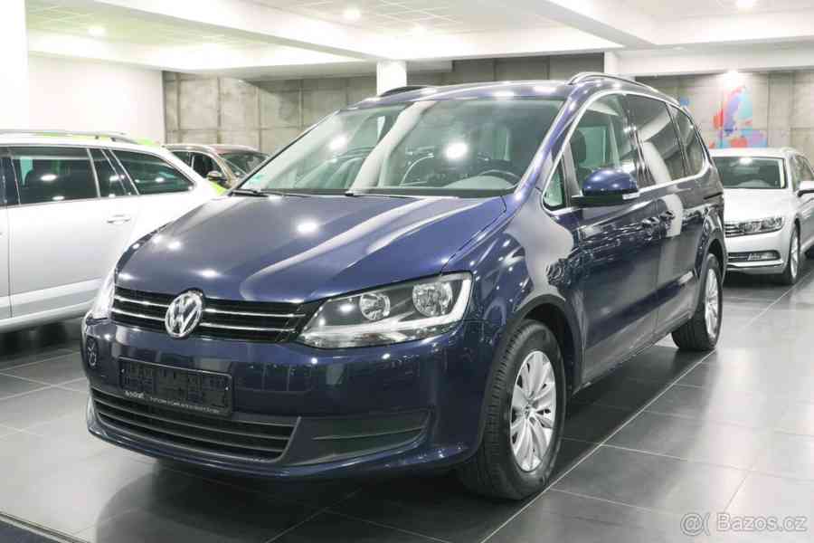 VW SHARAN 2.0TDI 110kW DSG r.v.11/2016 2.majitel odpočet DPH - bazar ...