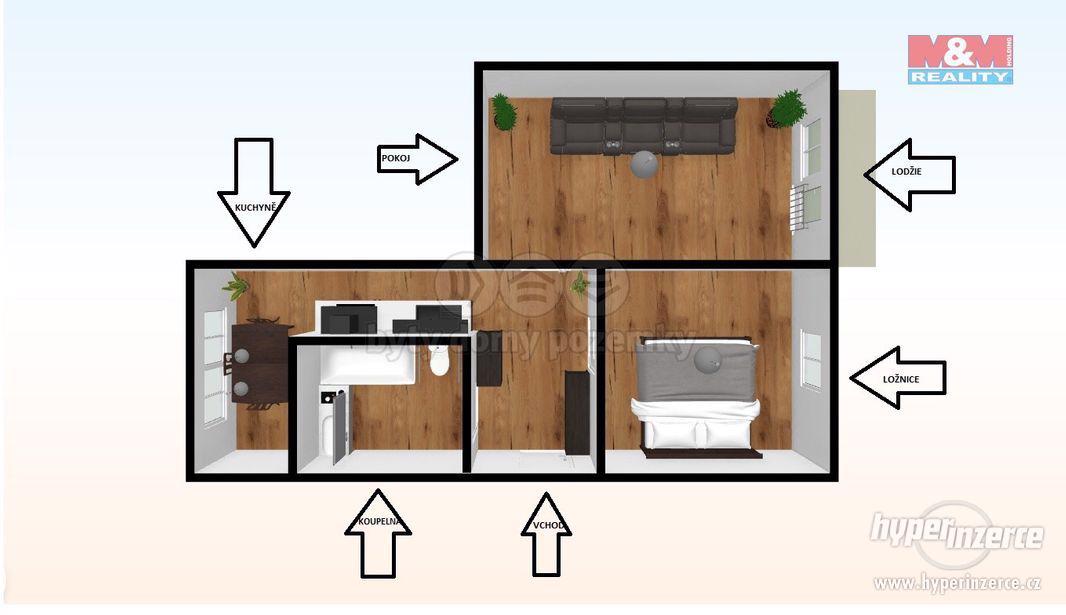 Prodej bytu 2+1, 62 m?, OV, Chomutov, ul. 17. listopadu - bazar - Hyperinzerce.cz