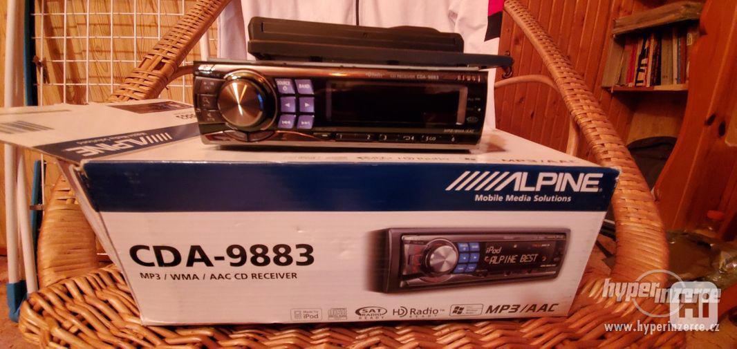 Japonsky Auto radio ALPINE CDA 9883 - bazar - Hyperinzerce.cz