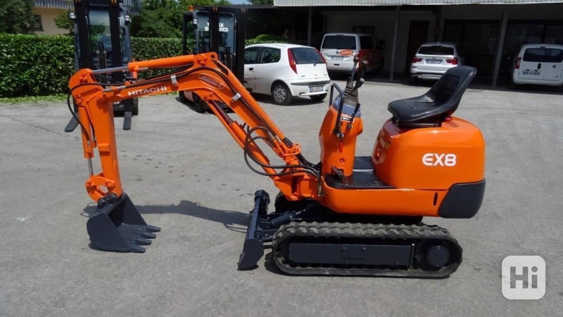 Hitachi EX8-2B Mini rýpadla - bazar - Hyperinzerce.cz