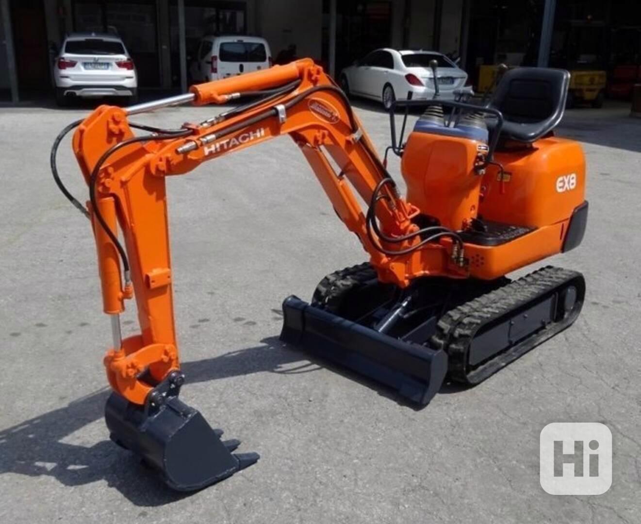 Hitachi EX8-2B Mini rýpadla - bazar - Hyperinzerce.cz