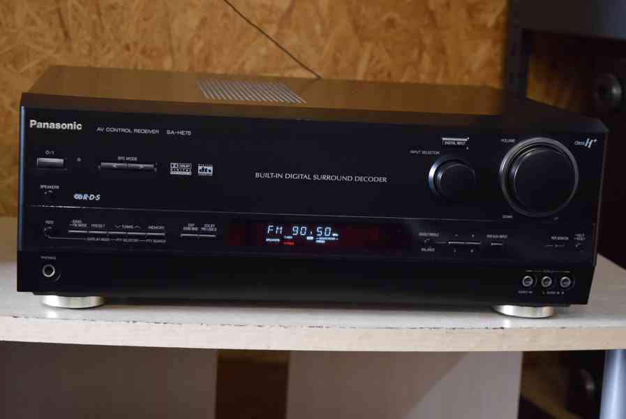 PANASONIC SA-HE75 VÝBORNÝ AV STEREO RECEIVER ! - bazar - Hyperinzerce.cz