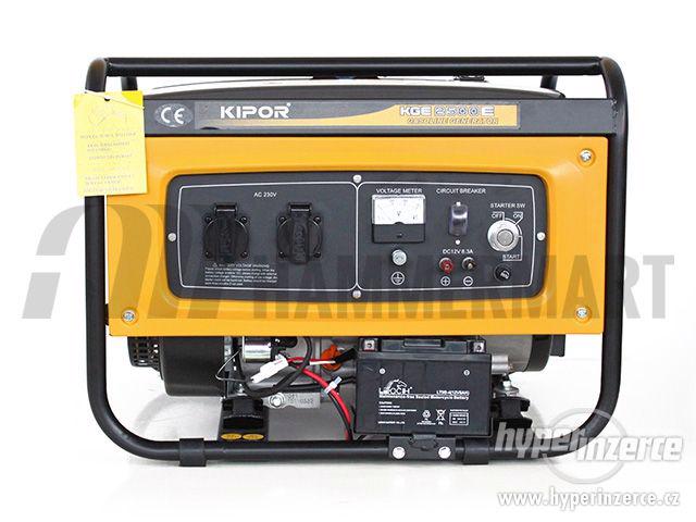 Elektrocentrála KIPOR KGE2500E - bazar - Hyperinzerce.cz