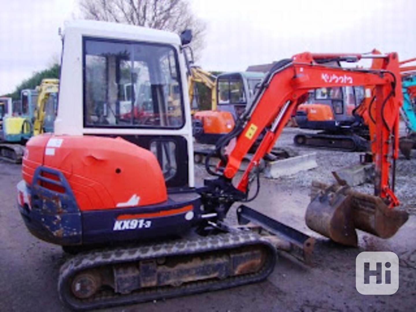 KUBOTA KX91 MINIRYPADLO - bazar - Hyperinzerce.cz