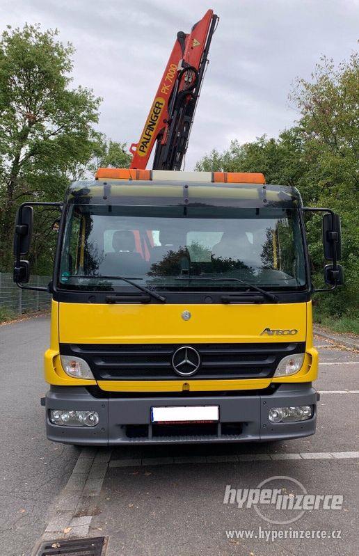 Mercedes-Benz Atego 1222 Nosič kontejnerů + HR Palfinger - bazar ...